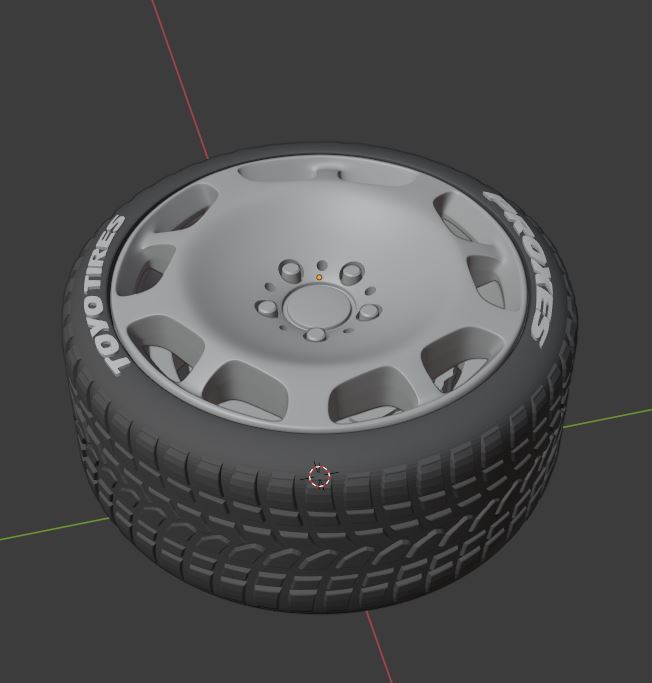 STL file Luxury Style Wheel with Tire for Diecast and RC!・3D print ...