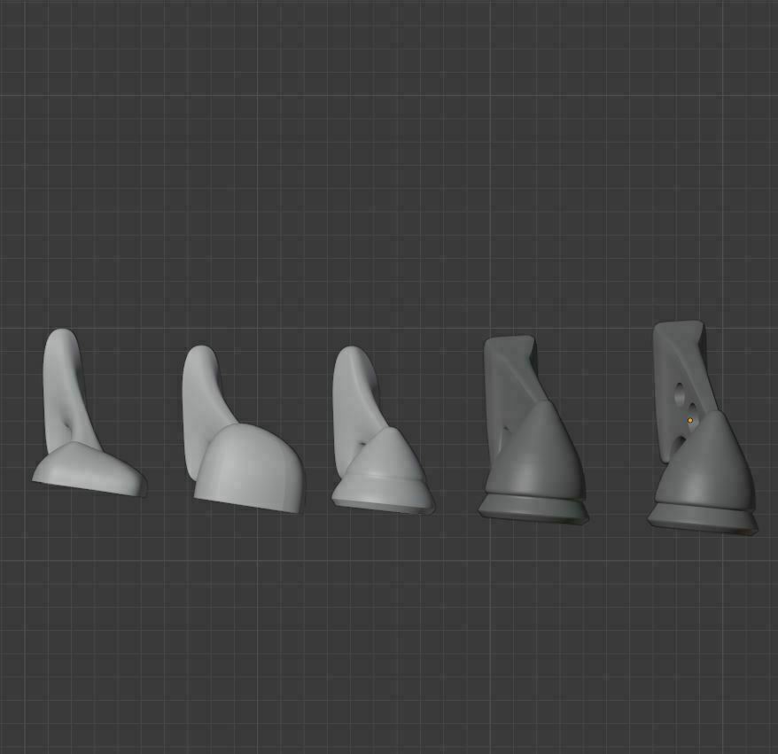 STL file JDM Fender Mirror 5 Pack for car models 🪞・3D printer model to ...