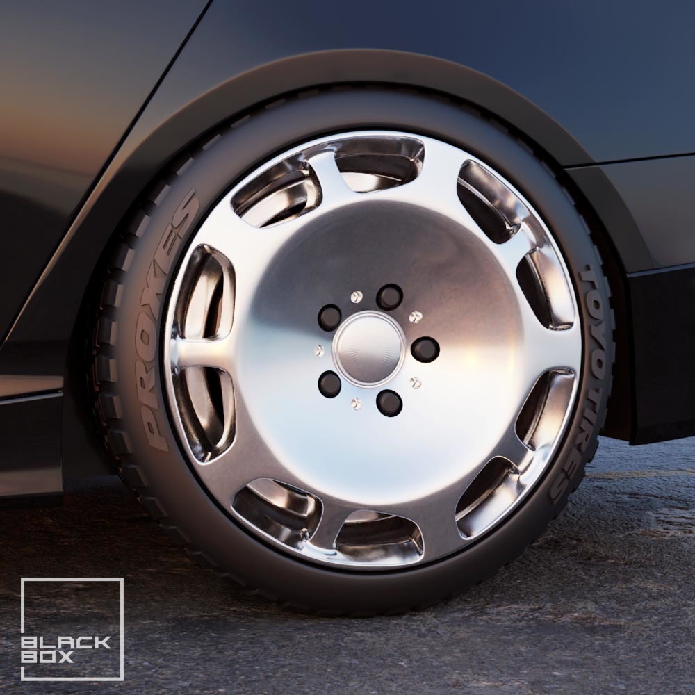 STL file Luxury Style Wheel with Tire for Diecast and RC!・3D print ...