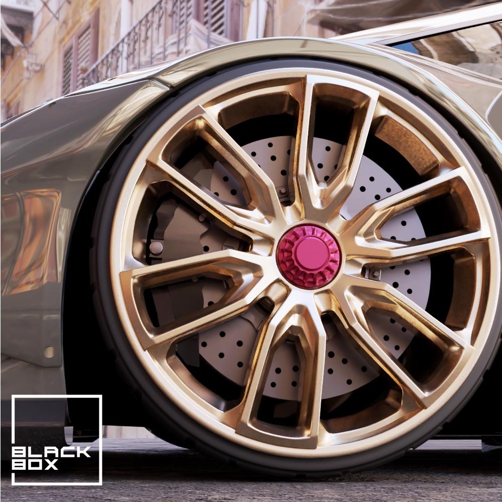 3D file Hexa GT Wheel set Front and Rear・Model to download and 3D print ...