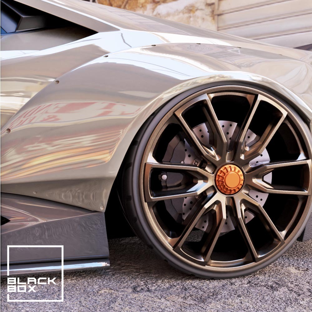 3D file Hexa GT Wheel set Front and Rear・Model to download and 3D print ...