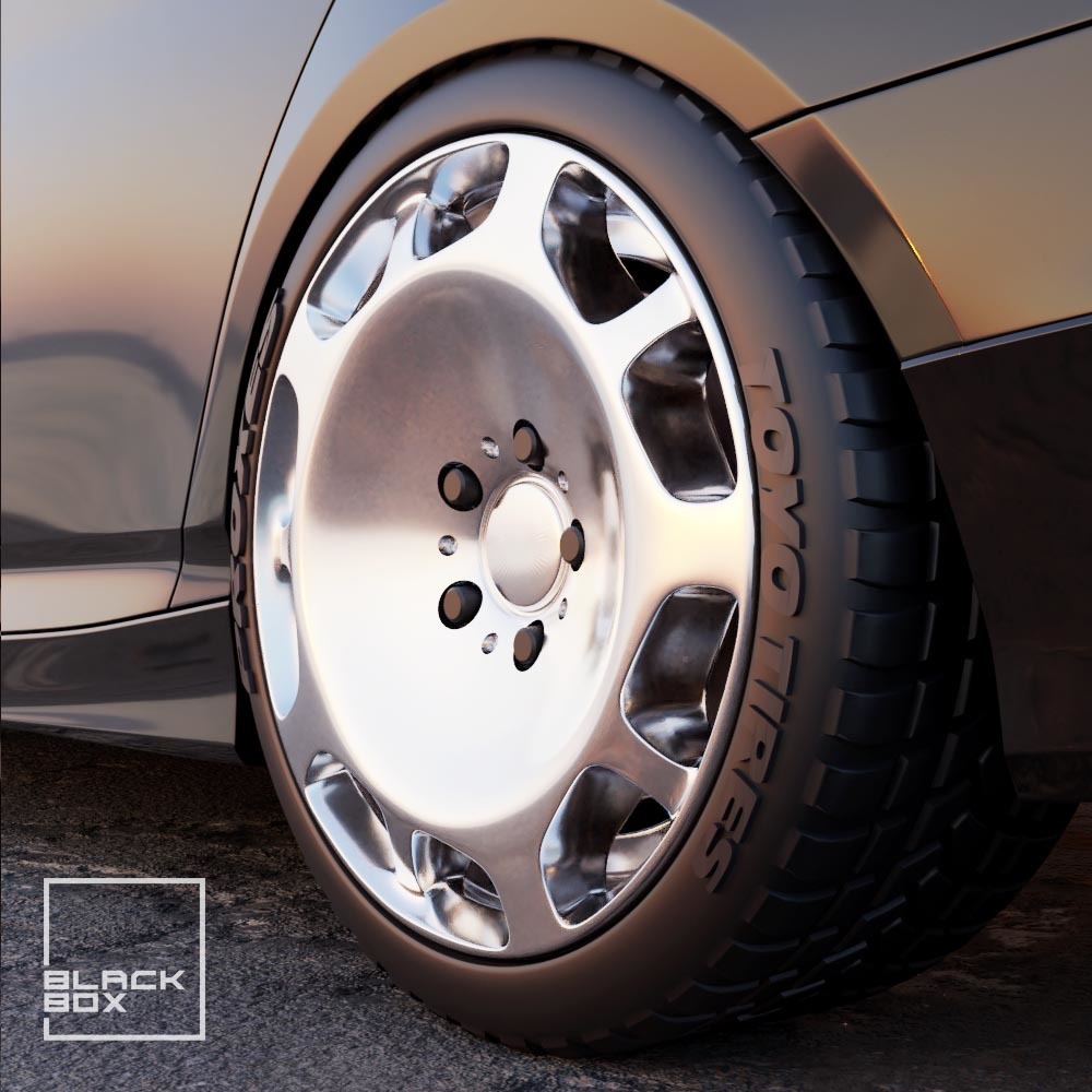 STL file Luxury Style Wheel with Tire for Diecast and RC!・3D print ...