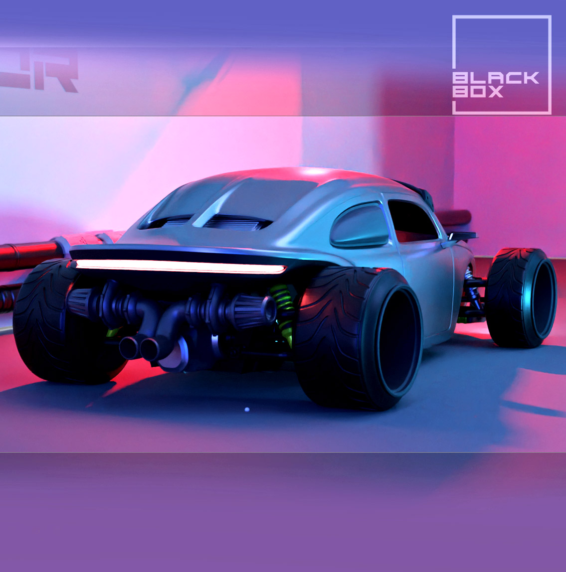 3D file HOT BUG 1/24 FULL MODELKIT 🥵・3D printer model to download・Cults