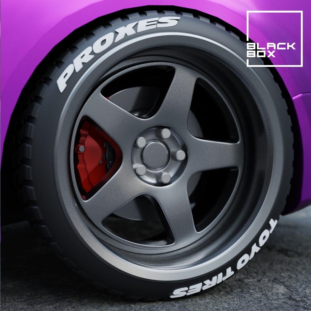 Файл 3D KNS JDM Wheel set Front and Rear・Шаблон для 3D-печати для ...