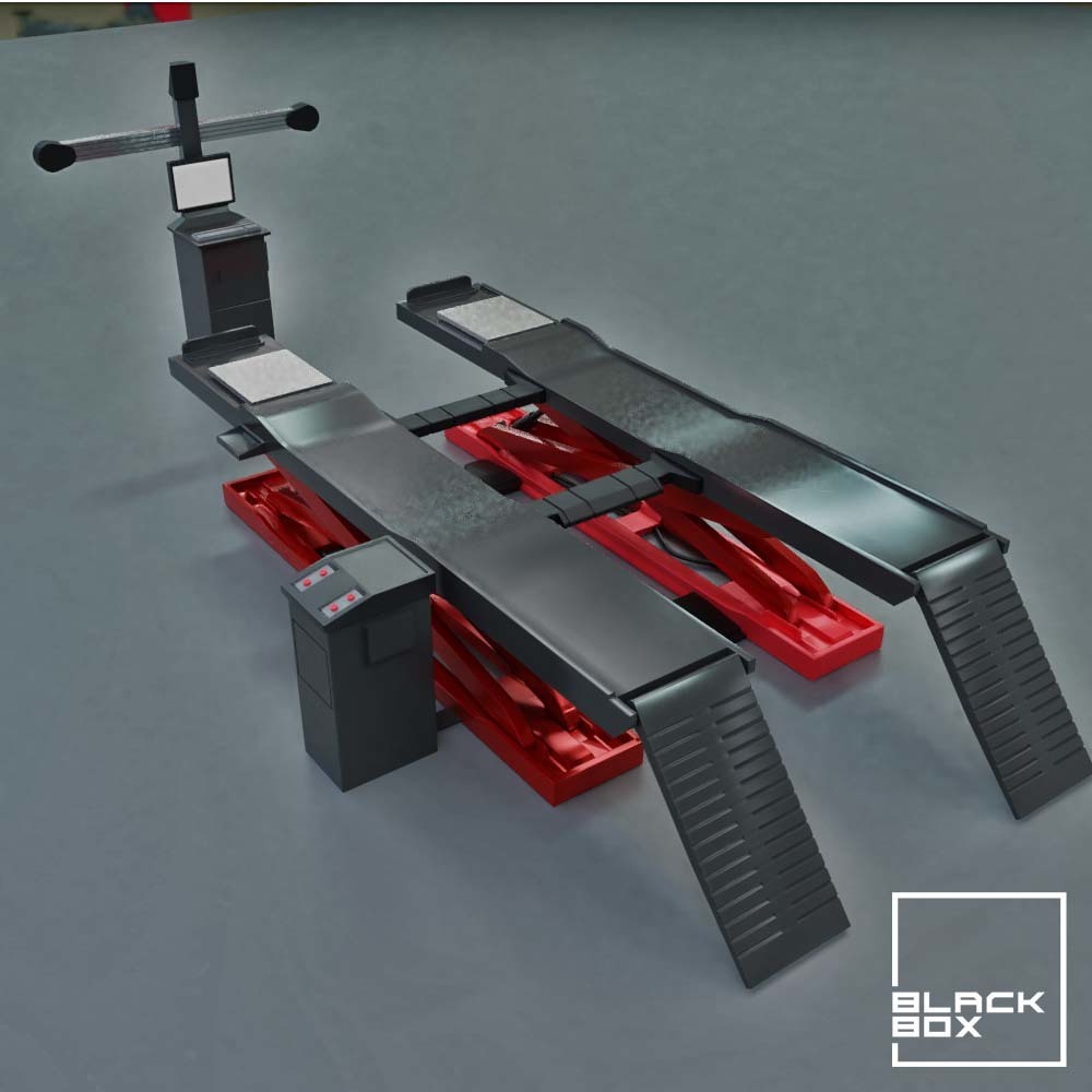 3D file Diorama: Wheel Alignment Lift for RC and Diecast・3D printable ...
