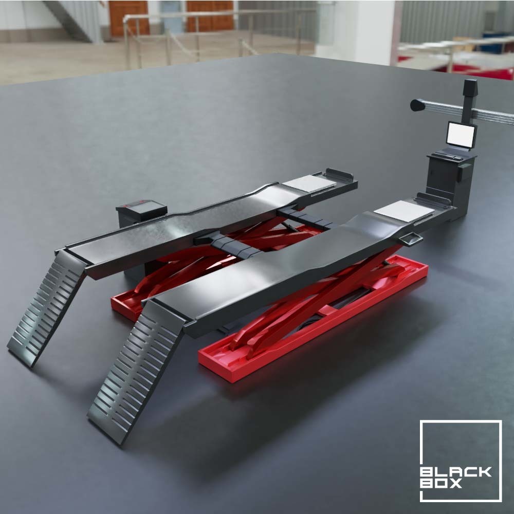 3D file Diorama: Wheel Alignment Lift for RC and Diecast・3D printable ...