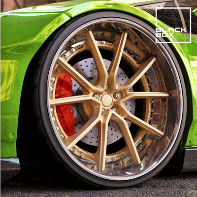 3D file ANN38 Style Deep Wheel set FRONT AND REAR w/ 3 offsets・3D ...