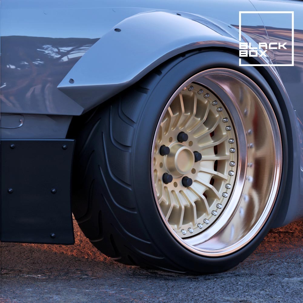 3D file e22 Wheel Set front and rear for diecast and modelkits・Model to ...