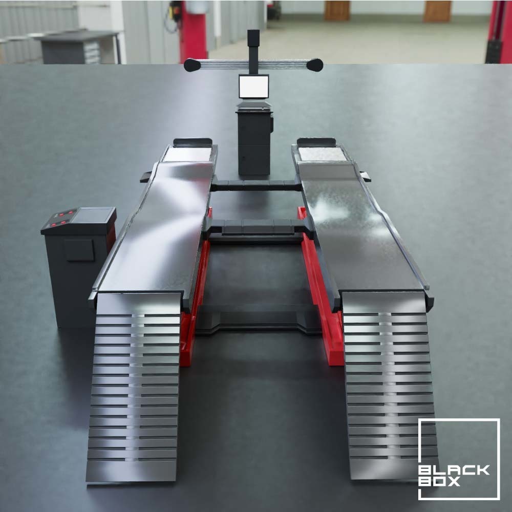 3D file Diorama: Wheel Alignment Lift for RC and Diecast・3D printable ...