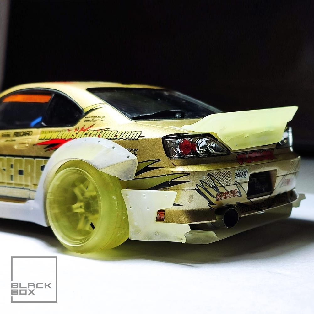 3D 文件 Widebody Set for Silvia S15 - 1/24 👽・可下载 3D 打印设计・Cults