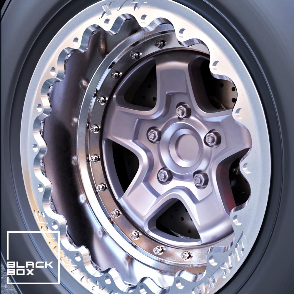 3D file BB01 Drag performance Wheel set Front and Rear + stencil・Design ...