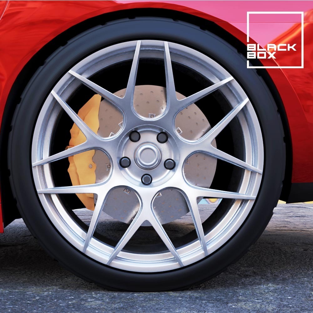 3D file FF01 Wheel style - 2 Offsets for diecast, RC and modelkits! 🛞 ...