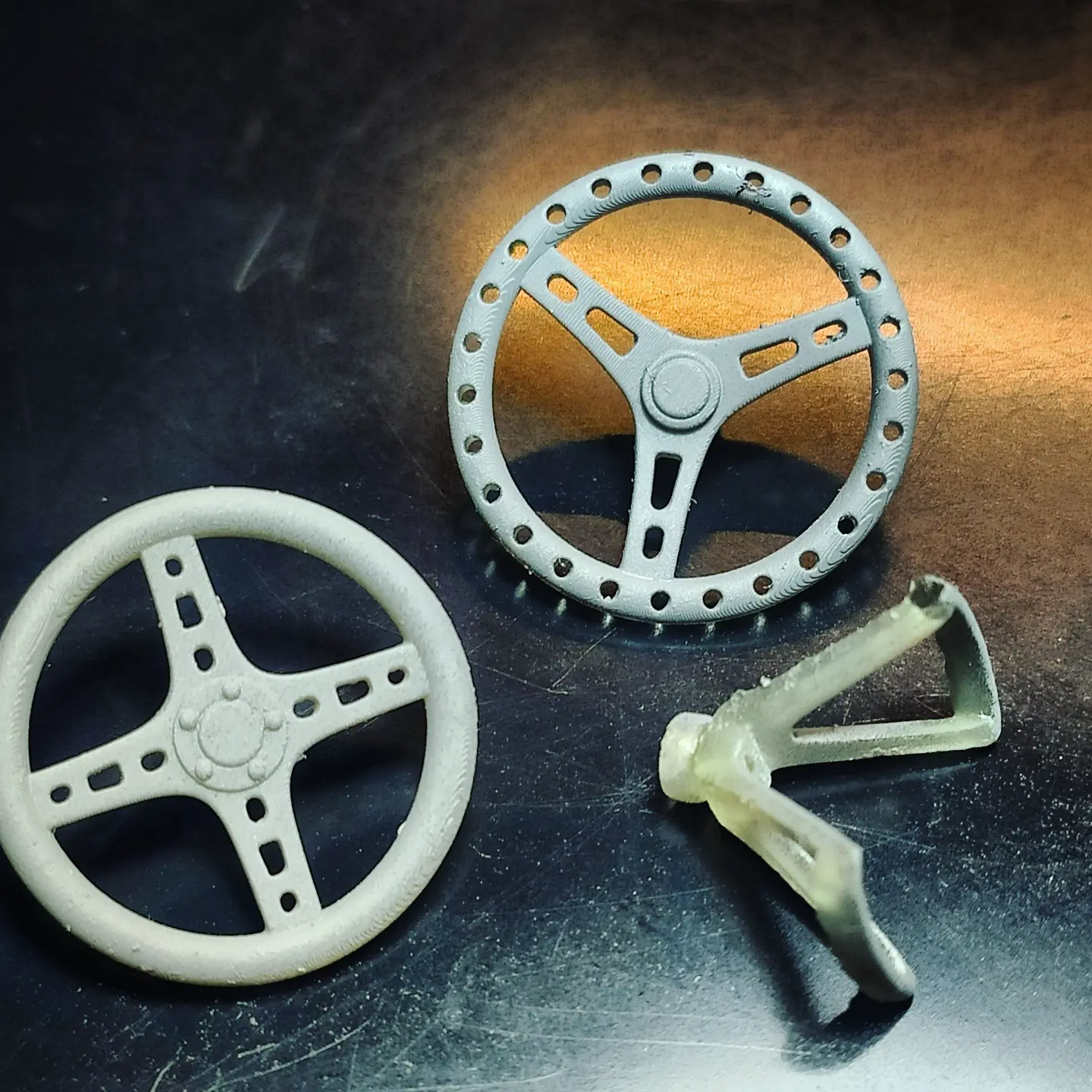 3D file Steering Wheel Set 3 for Diecast and Miniatures 🛞・Design to ...