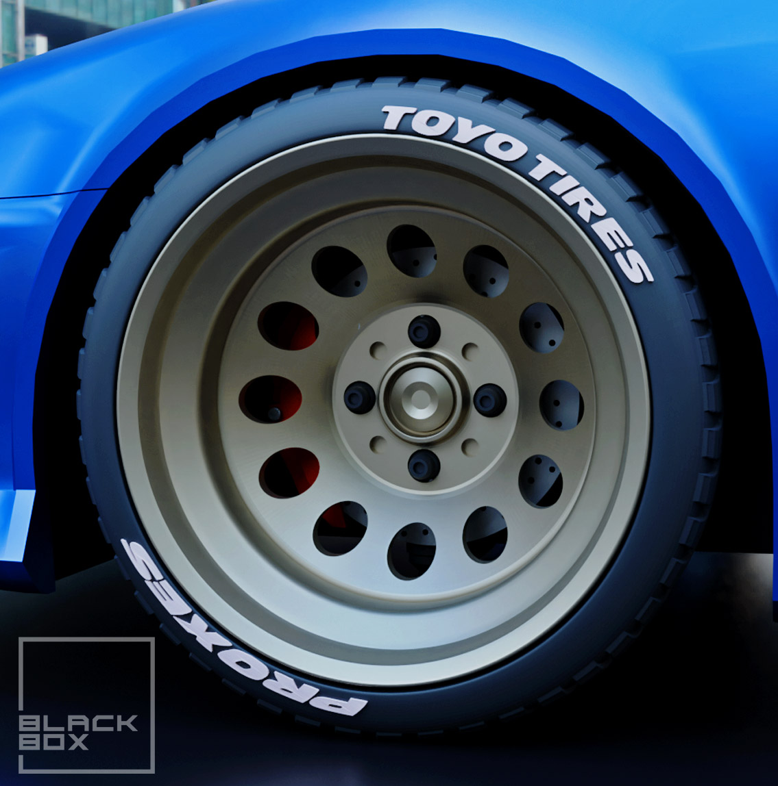 Fichier 3D CS2 Deep STEEL WHEEL SET avant et arrière 1-24eme échelle ...