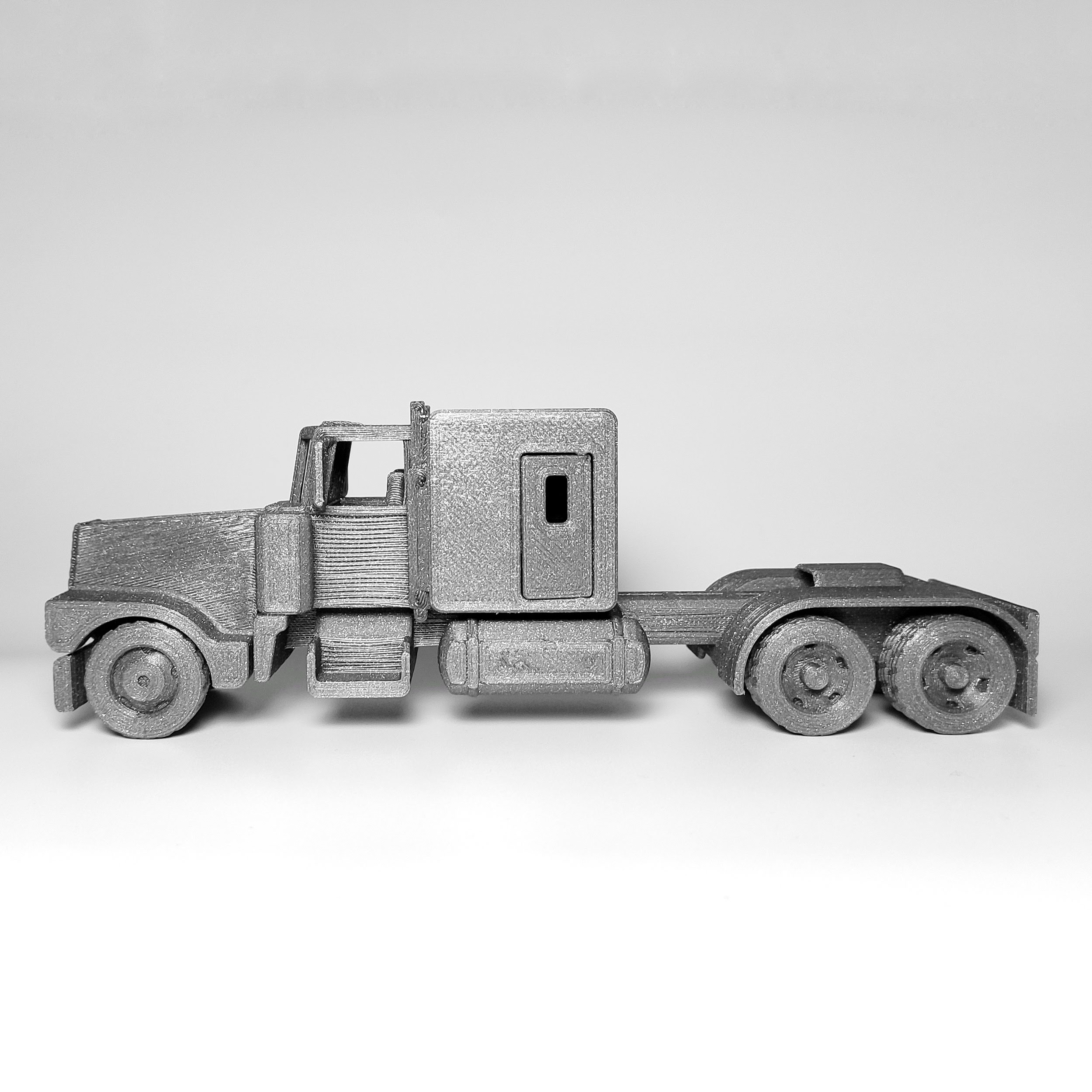 Free STL file Print-in-Place Peterbilt 359 Truck 🚚・Object to download ...