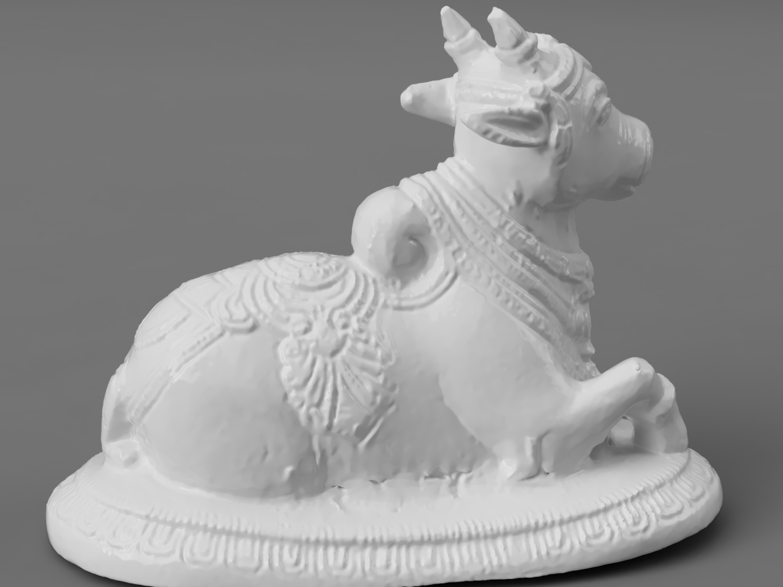 STL file Nandi the Bull Calf 🐂・3D print model to download・Cults