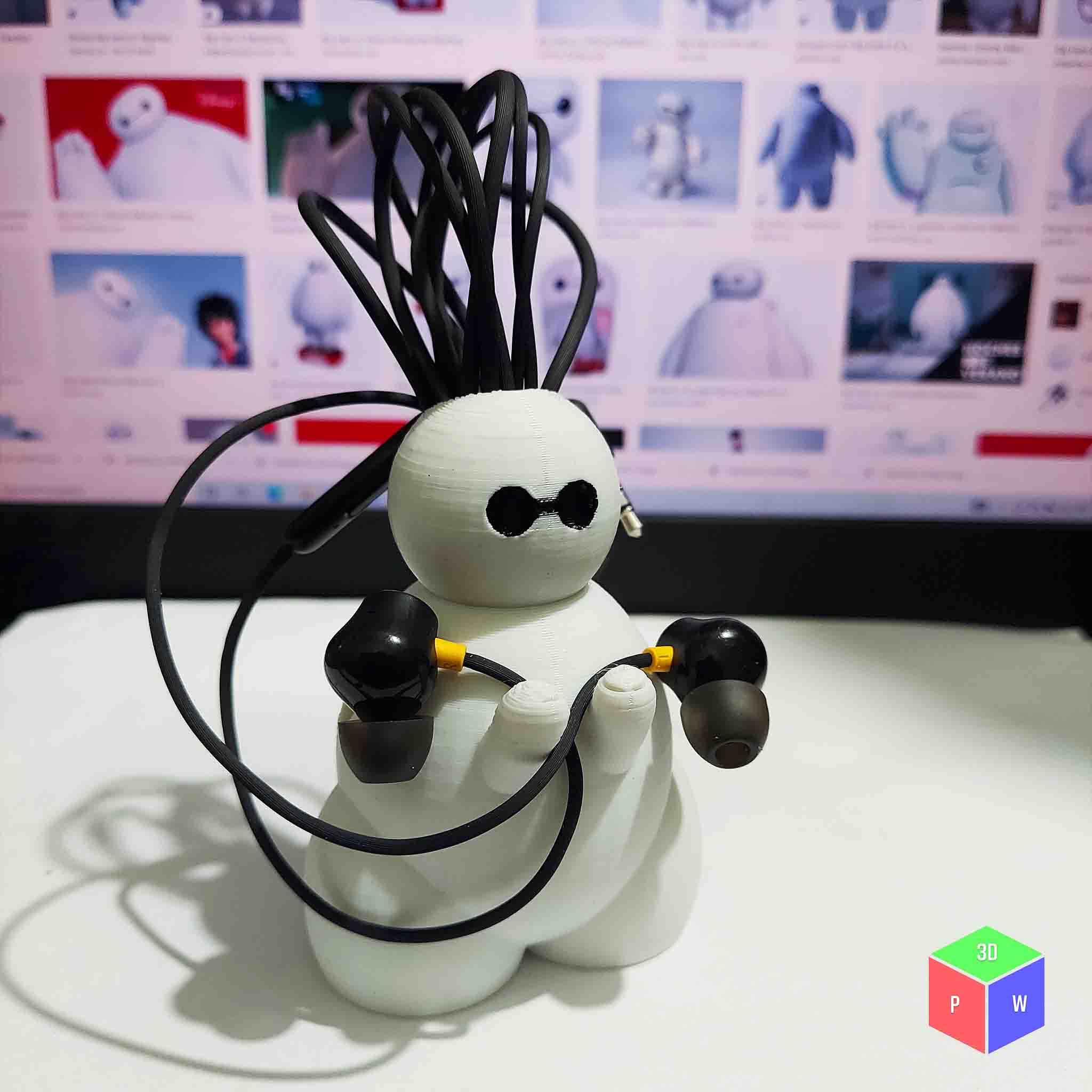 Free STL file BIG HERO PEN STAND PLUS PLANTER 🖊️・Model to download and ...