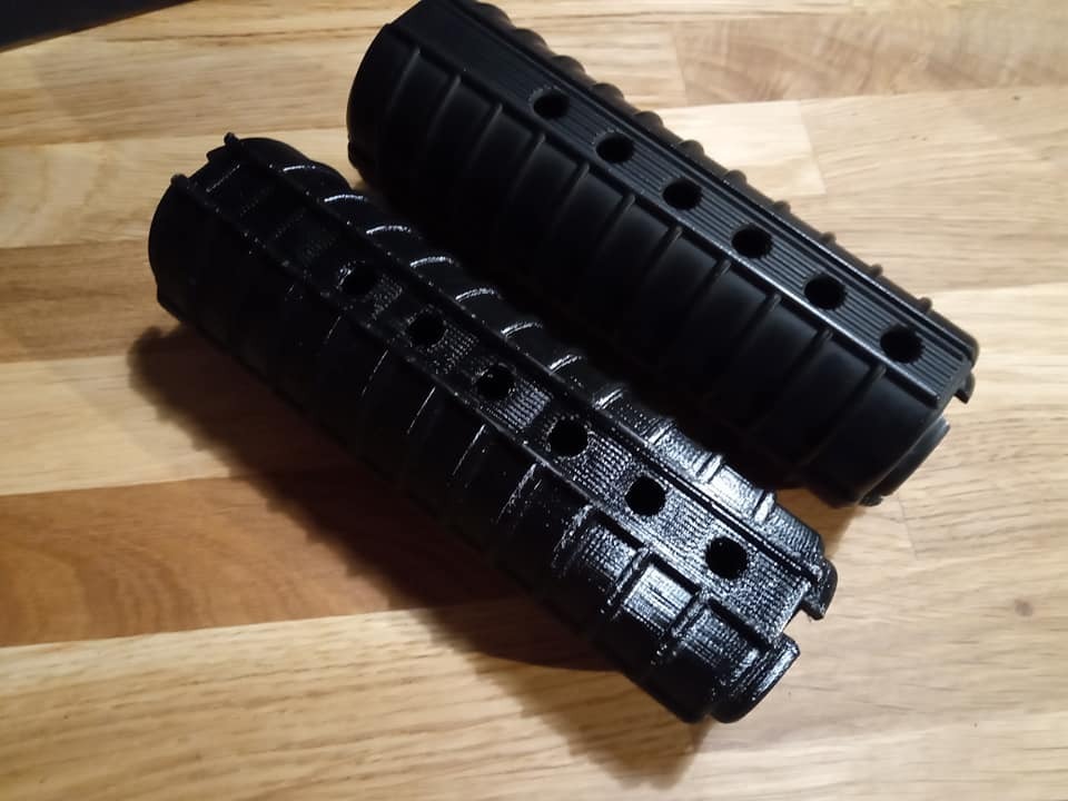 STL file Handguard CAR15 🔫・3D printing design to download・Cults