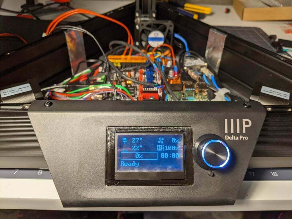 Free STL file Klipper Hardware Conversion Mounts for MP Delta Pro/Atom ...