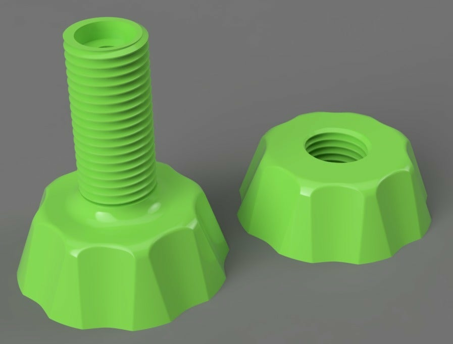 Free STL file Filament spool (73 mm) 🪢・3D printable model to download・Cults