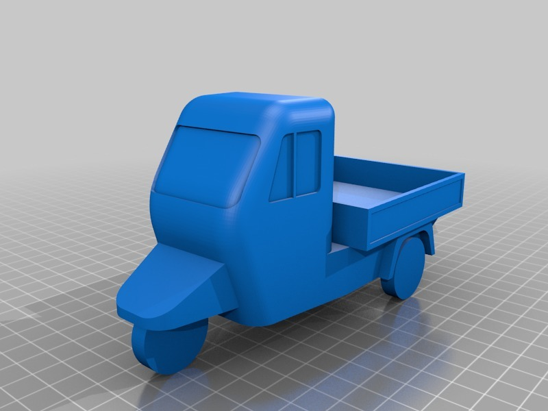 Free 3D file Ape Piaggio・3D printable model to download・Cults