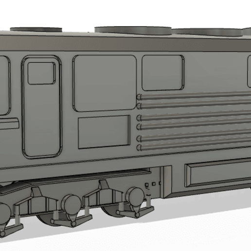 Download OBJ file TRAIN ENGINE FOR 3D PRINTING • Design to 3D print ・ Cults