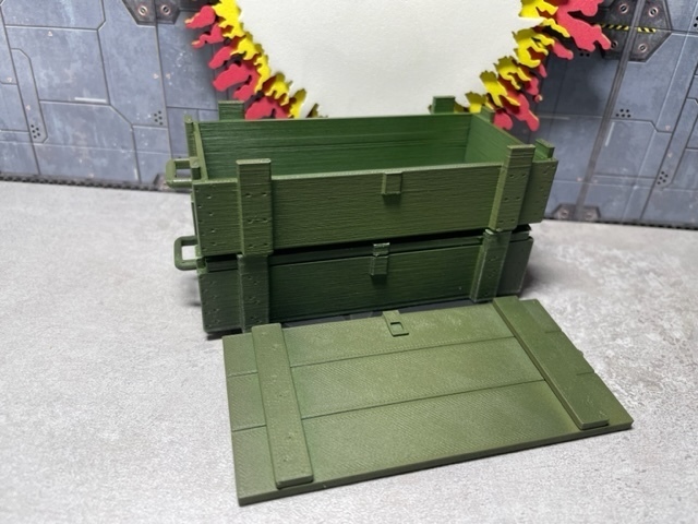 Archivo 3D gratis GI Joe 6" Munition\Weapons Box・Plan de impresión en ...