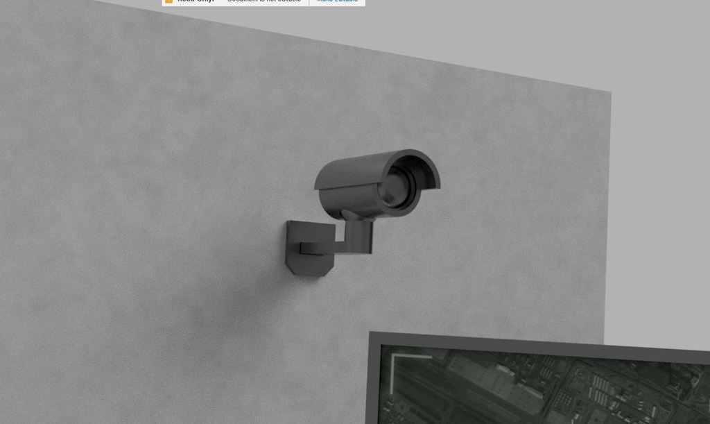 Free STL file Surveillance Camera Prop For Dioramas・3D print design to ...