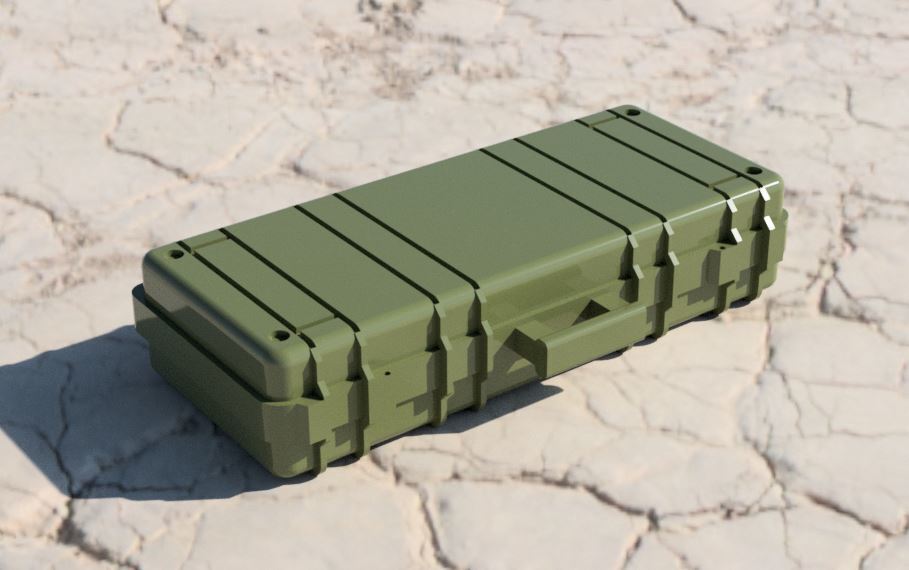 Free STL file Gun Case Prop for 6" Action Figures 🔫・3D printing model ...