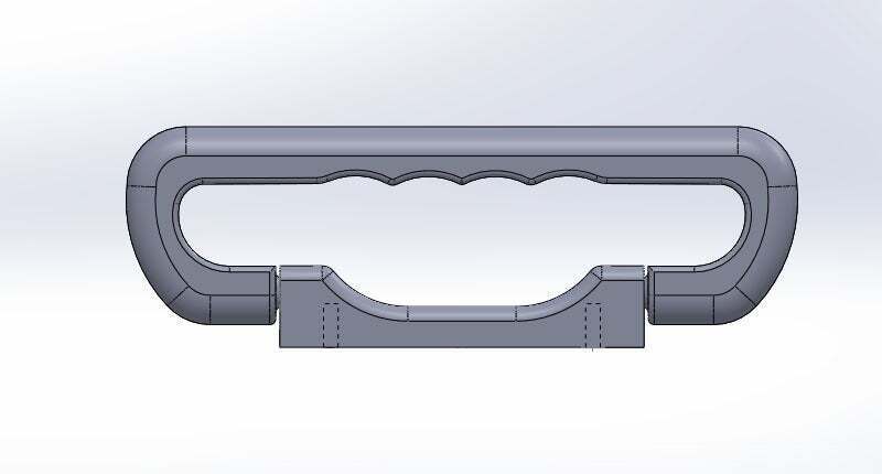 Free STL file luggage handle・3D printing template to download・Cults