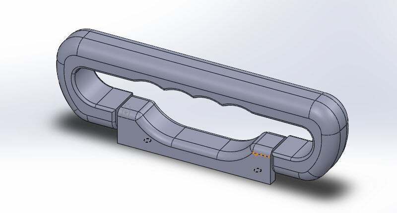 Free STL file luggage handle・3D printing template to download・Cults