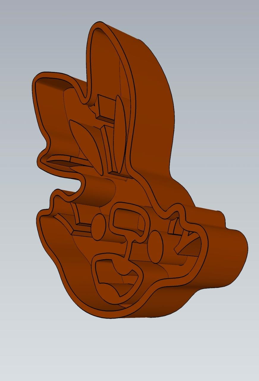 STL file AMAZING POKEMON Scorbunny COOKIE CUTTER STAMP CAKE DECORATING ...