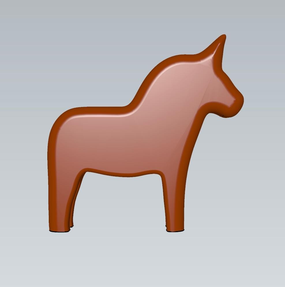 STL file Wonderful Horse Home Decoration And Toy・3D printable design to ...