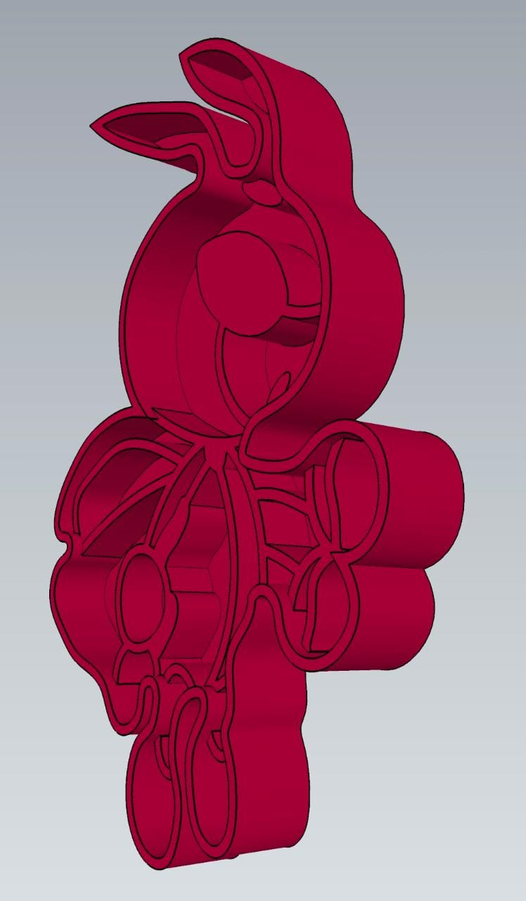 STL file AMAZING POKEMON Ledian COOKIE CUTTER STAMP CAKE DECORATING・3D ...