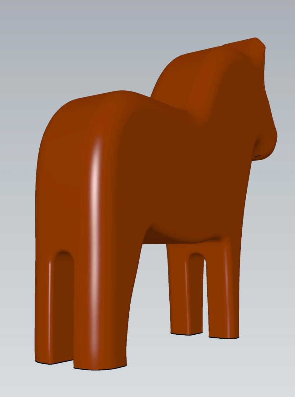 STL file Wonderful Horse Home Decoration And Toy・3D printable design to ...