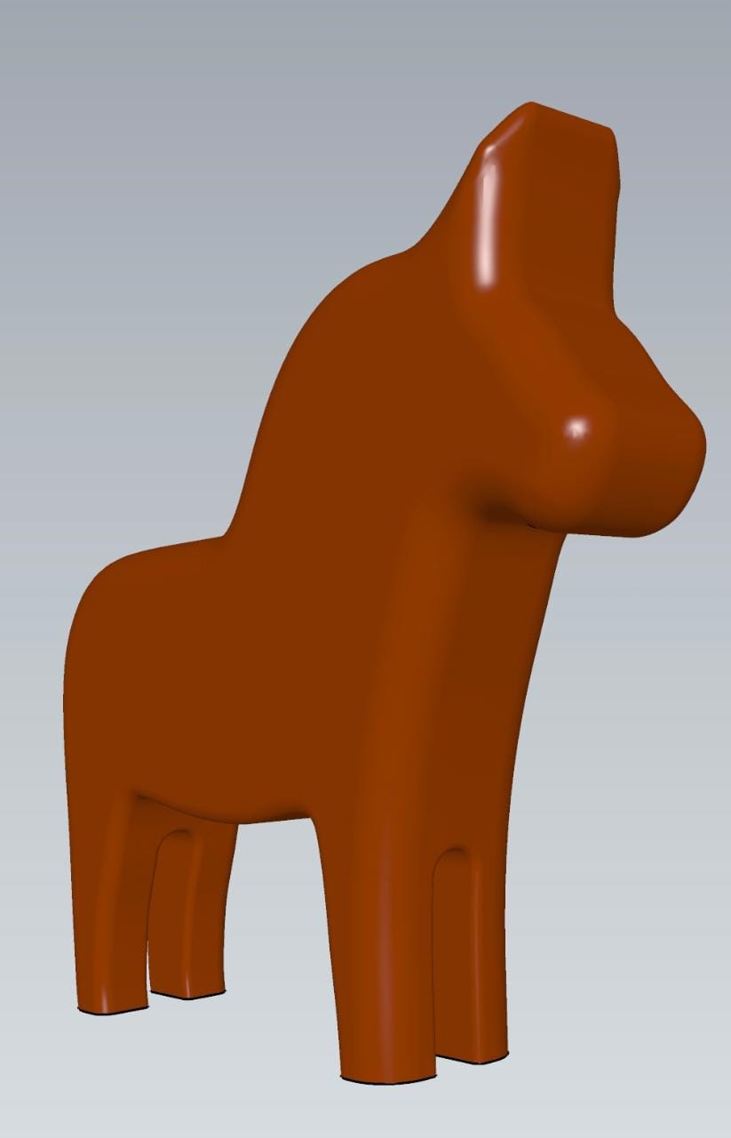 STL file Wonderful Horse Home Decoration And Toy・3D printable design to ...