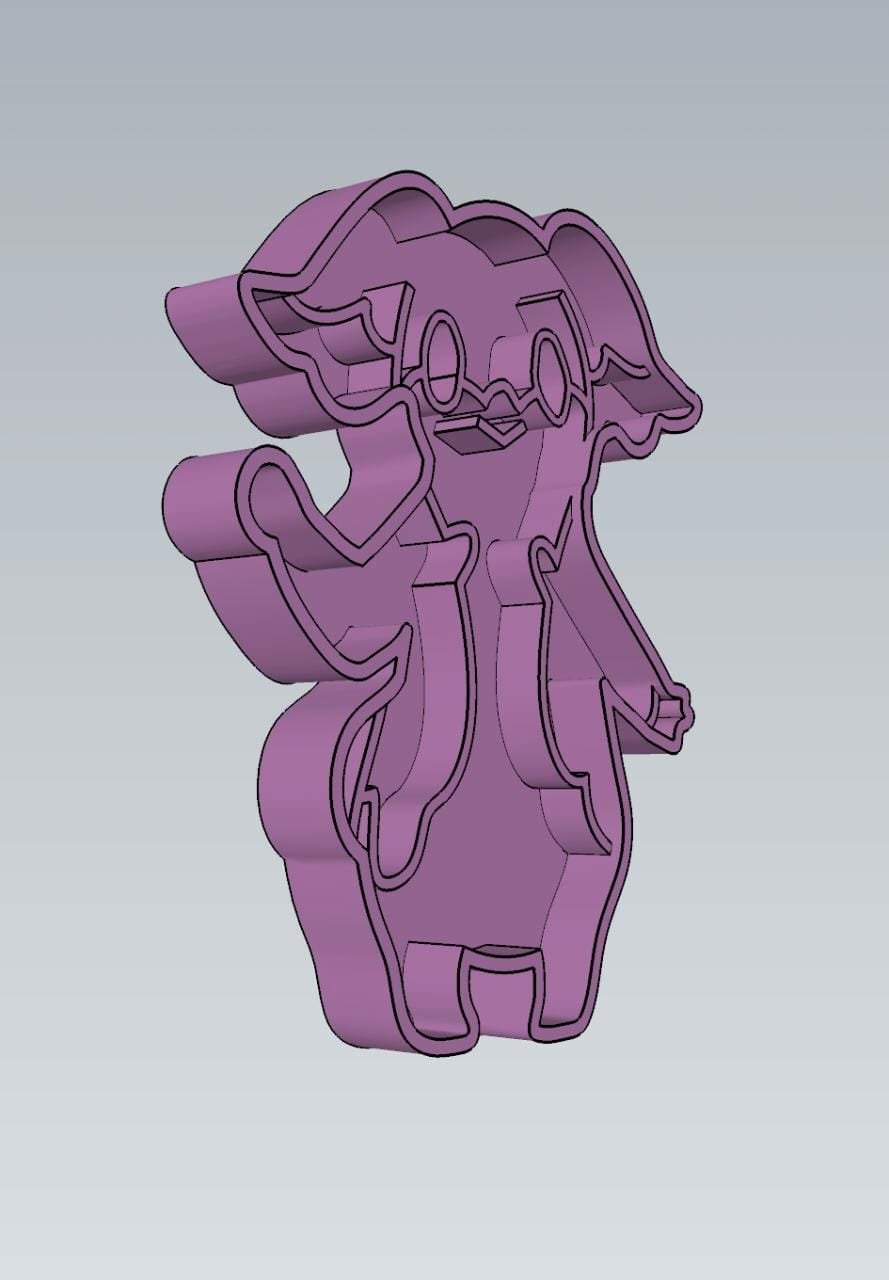 STL file Amazing Pokemon Persian Cookie Cutter Stamp Cake Decorating・Model to download and 3D ...