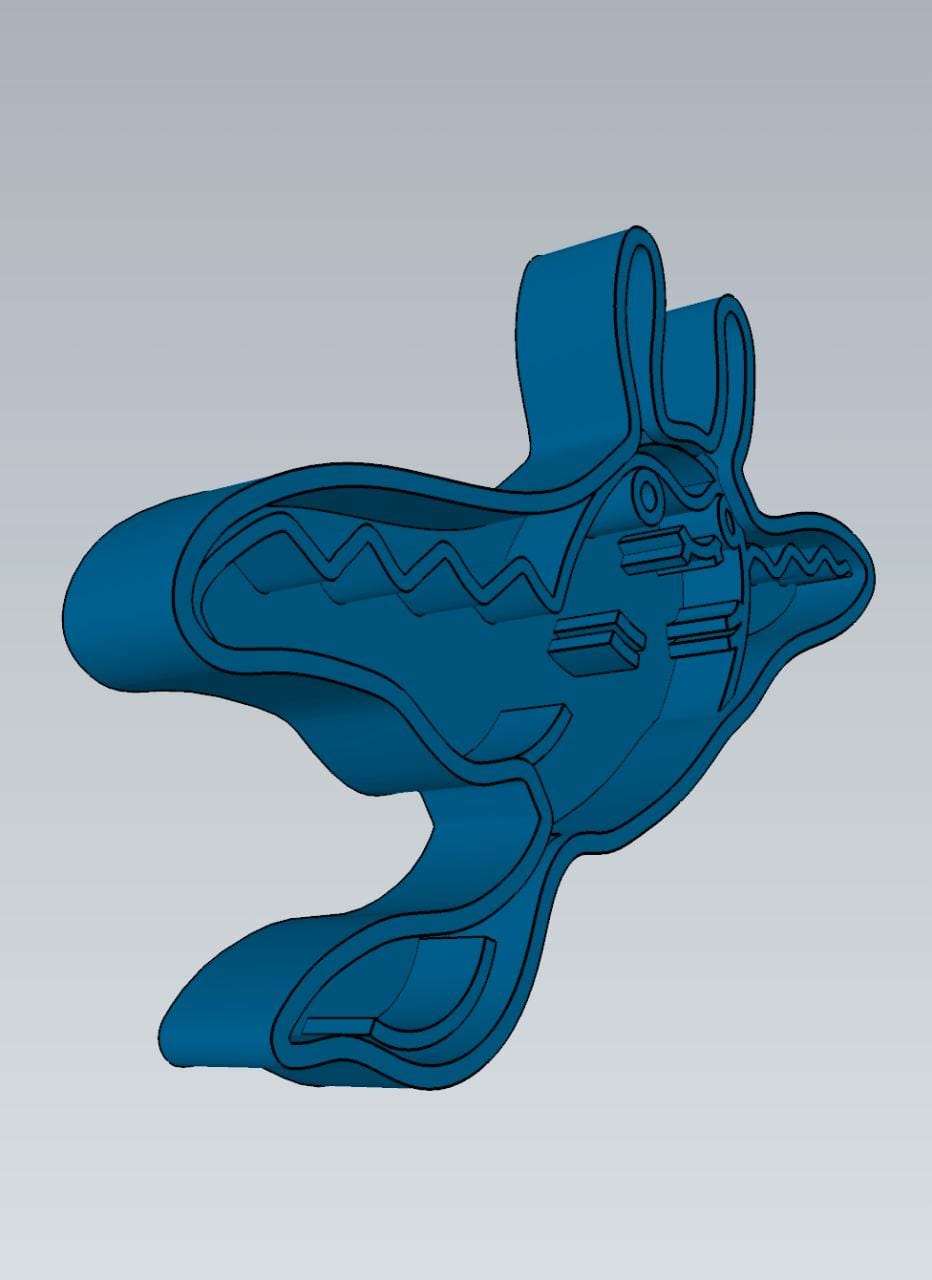 STL file AMAZING POKEMON Mantine COOKIE CUTTER STAMP CAKE DECORATING・3D ...