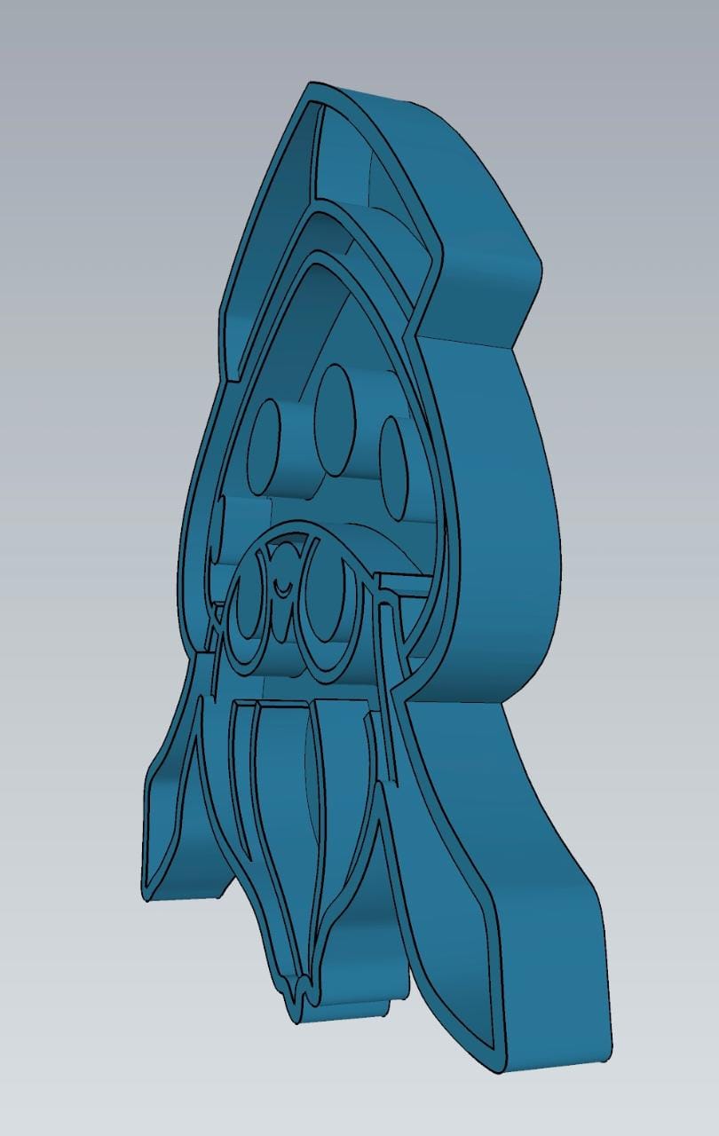 STL file Amazing Pokemon inkay Cookie Cutter Stamp Cake Decorating・3D ...