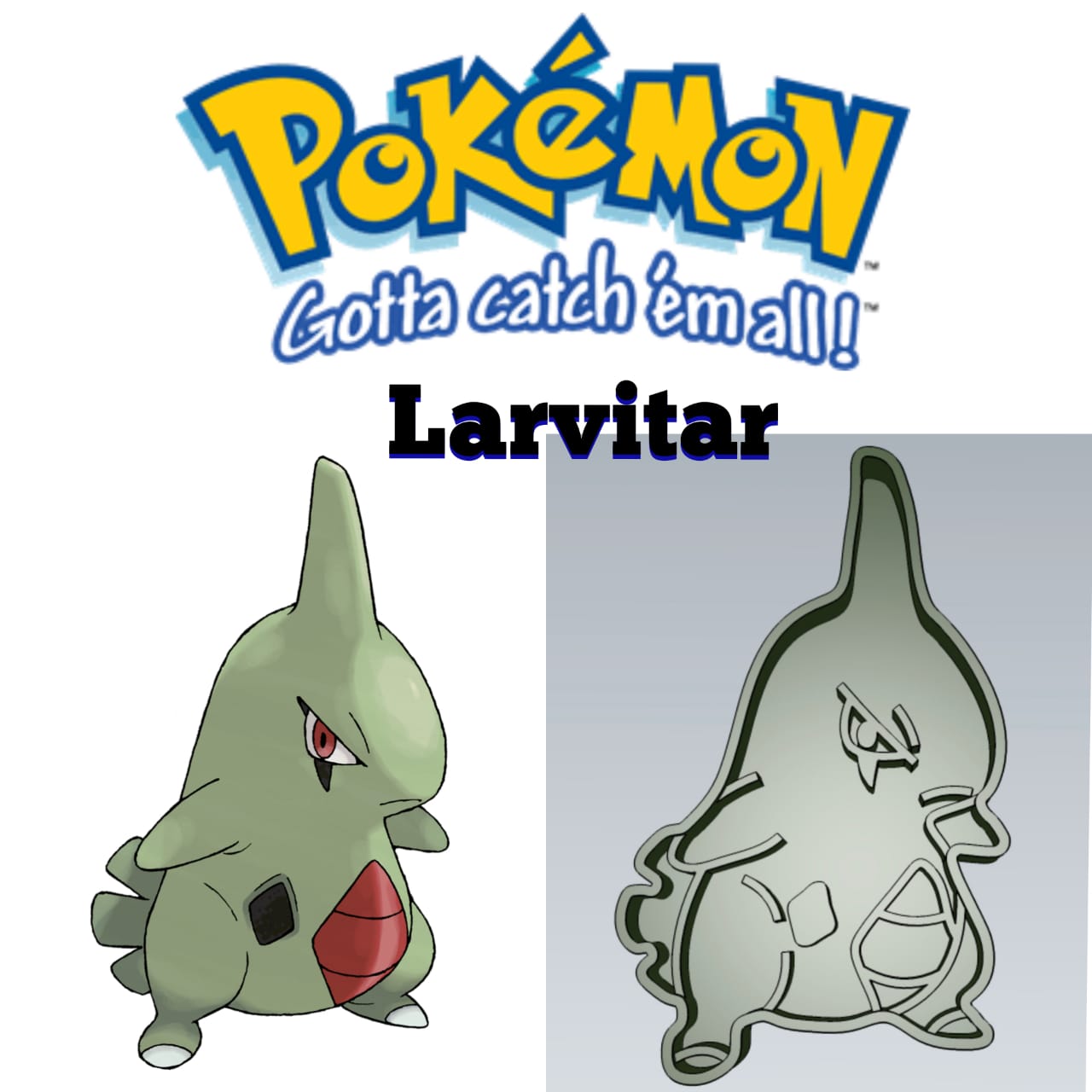 Larvitar Evolution Chart