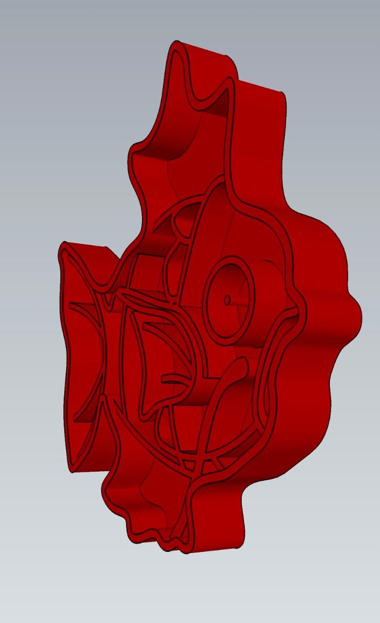 STL file AMAZING POKEMON magikarp COOKIE CUTTER STAMP CAKE DECORATING 🐉 ...