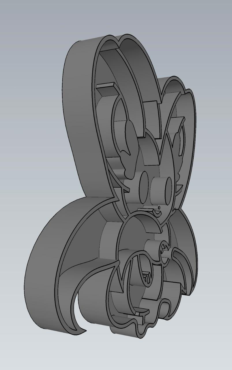 STL file AMAZING POKEMON cinccino COOKIE CUTTER STAMP CAKE DECORATING 🐉・Model to download and 3D ...