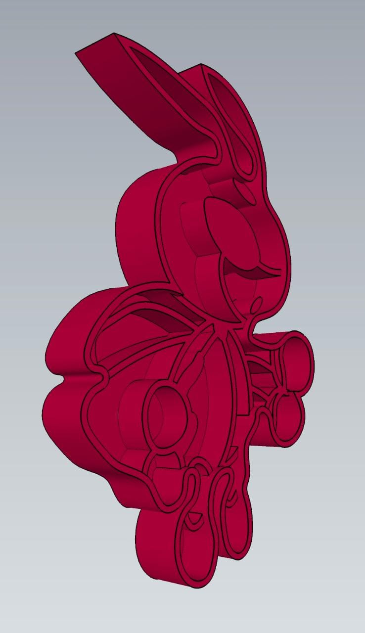 STL file AMAZING POKEMON Ledian COOKIE CUTTER STAMP CAKE DECORATING・3D ...