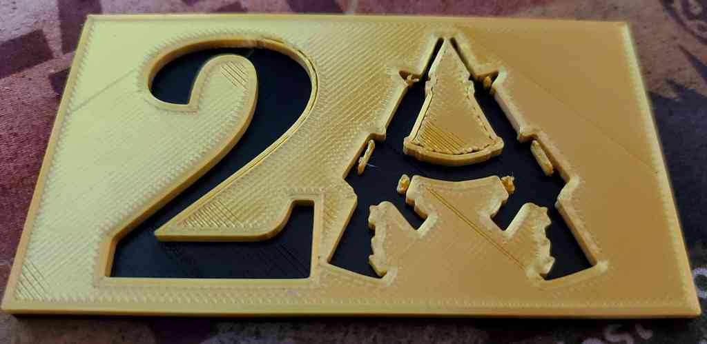 STL-Datei 2A sign kostenlos・Modell für 3D-Druck zum herunterladen・Cults