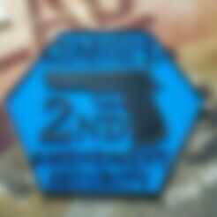 Download free STL file Protected by 2A • 3D printer object ・ Cults