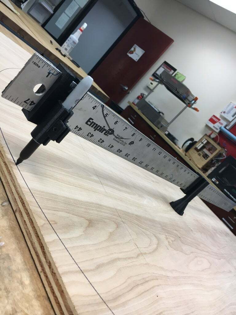 Free STL file Yardstick Circle Compass・Template to download and 3D ...