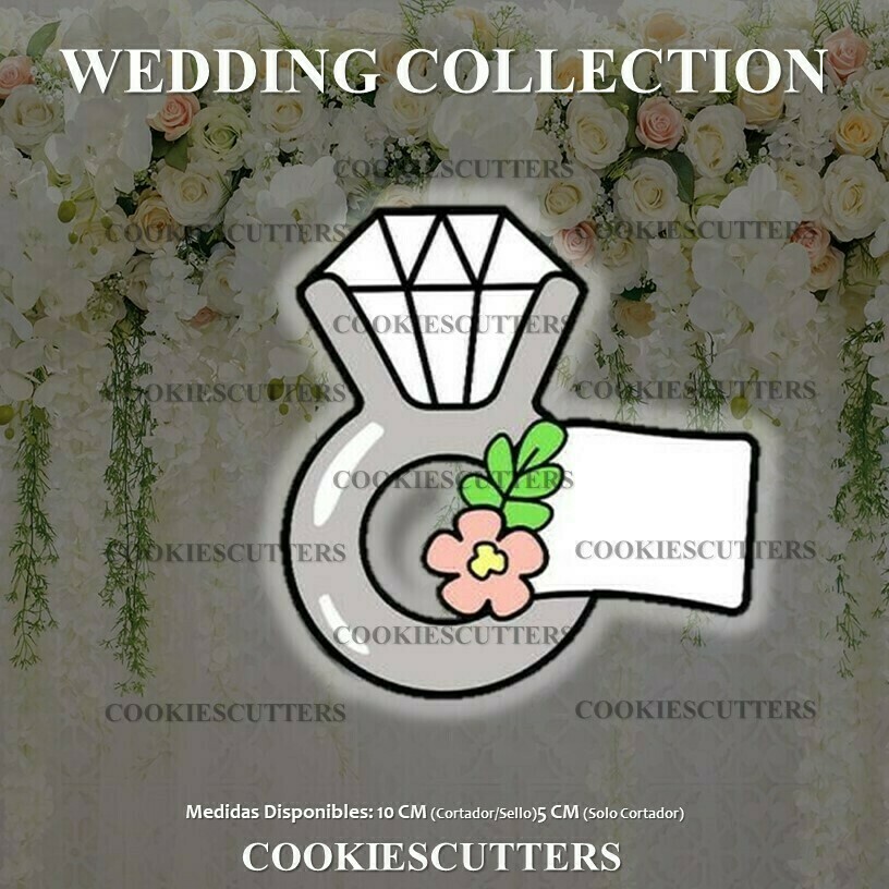 STL file Wedding Cookie Cutter / Wedding Cookie Cutter・3D printer ...