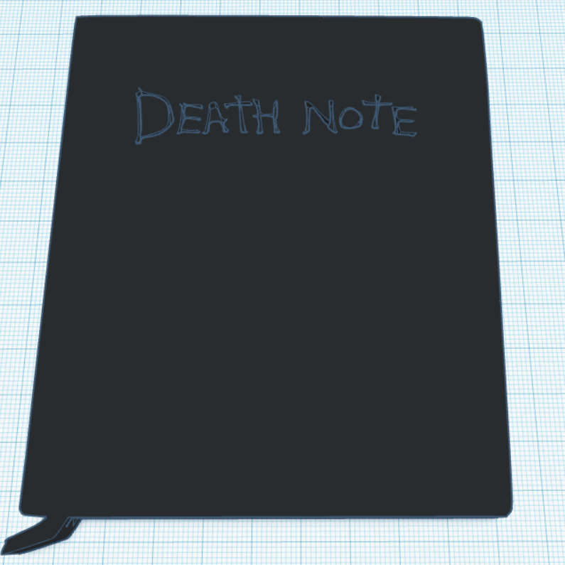 Free STL file Death Note・3D printing template to download・Cults