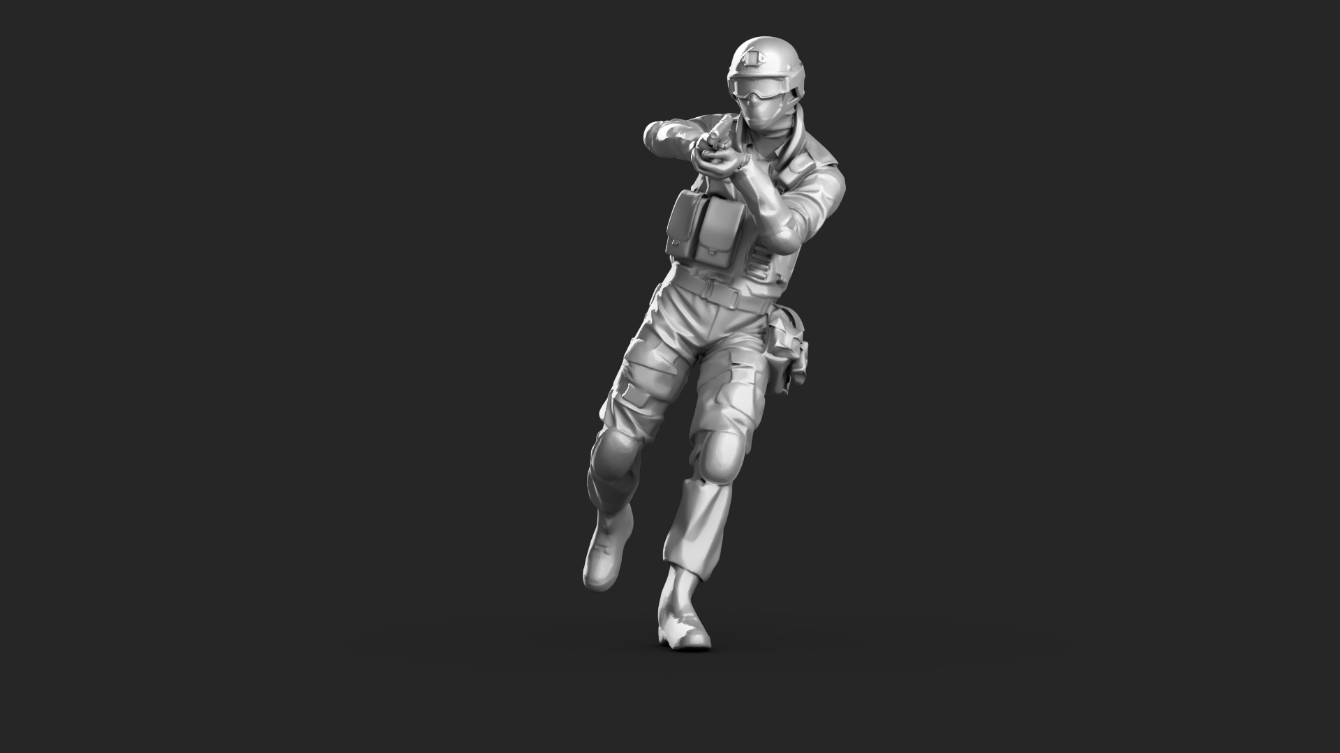 3D file SWAT Figure Set 04・3D printable model to download・Cults