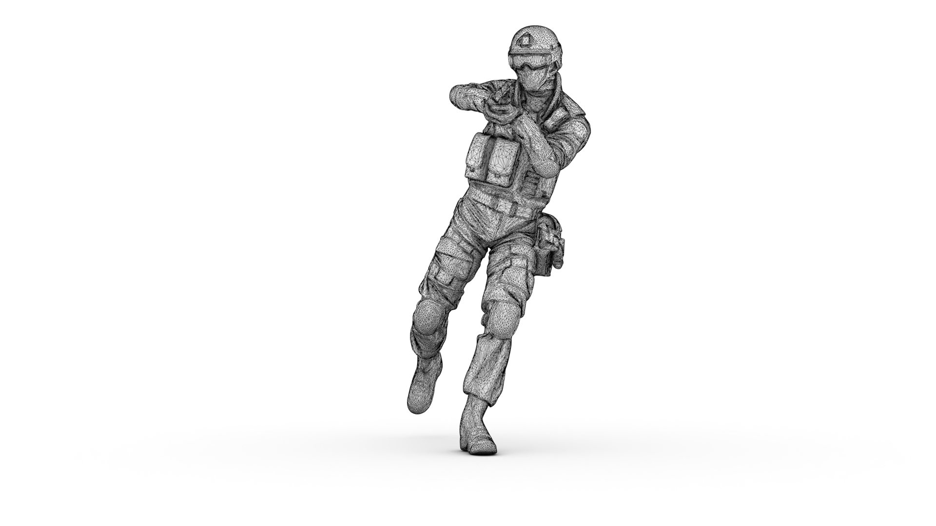 3D file SWAT Figure Set 04・3D printable model to download・Cults